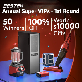Winning BESTEK Annual Super VIPs Gifts that worth up to $1000, join now!